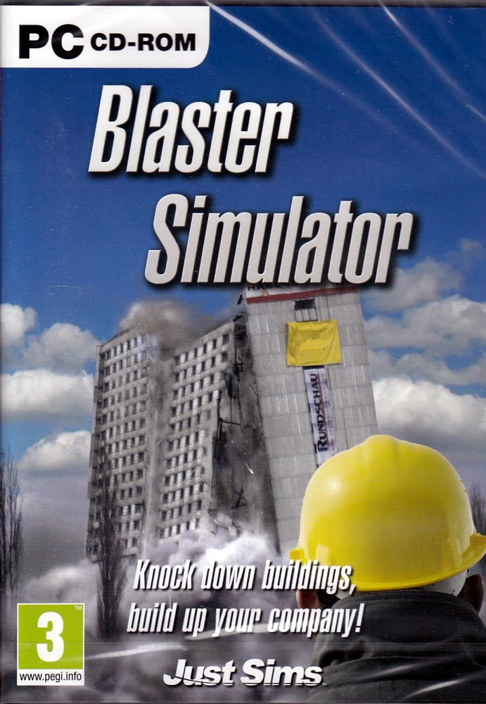 Blaster Simulator - PC CD Sim Game - Knock Down Buildings, Build Up ...