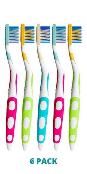 Blasting Health Reusable Toothbrushes, Individually Wrapped Medium Soft ...