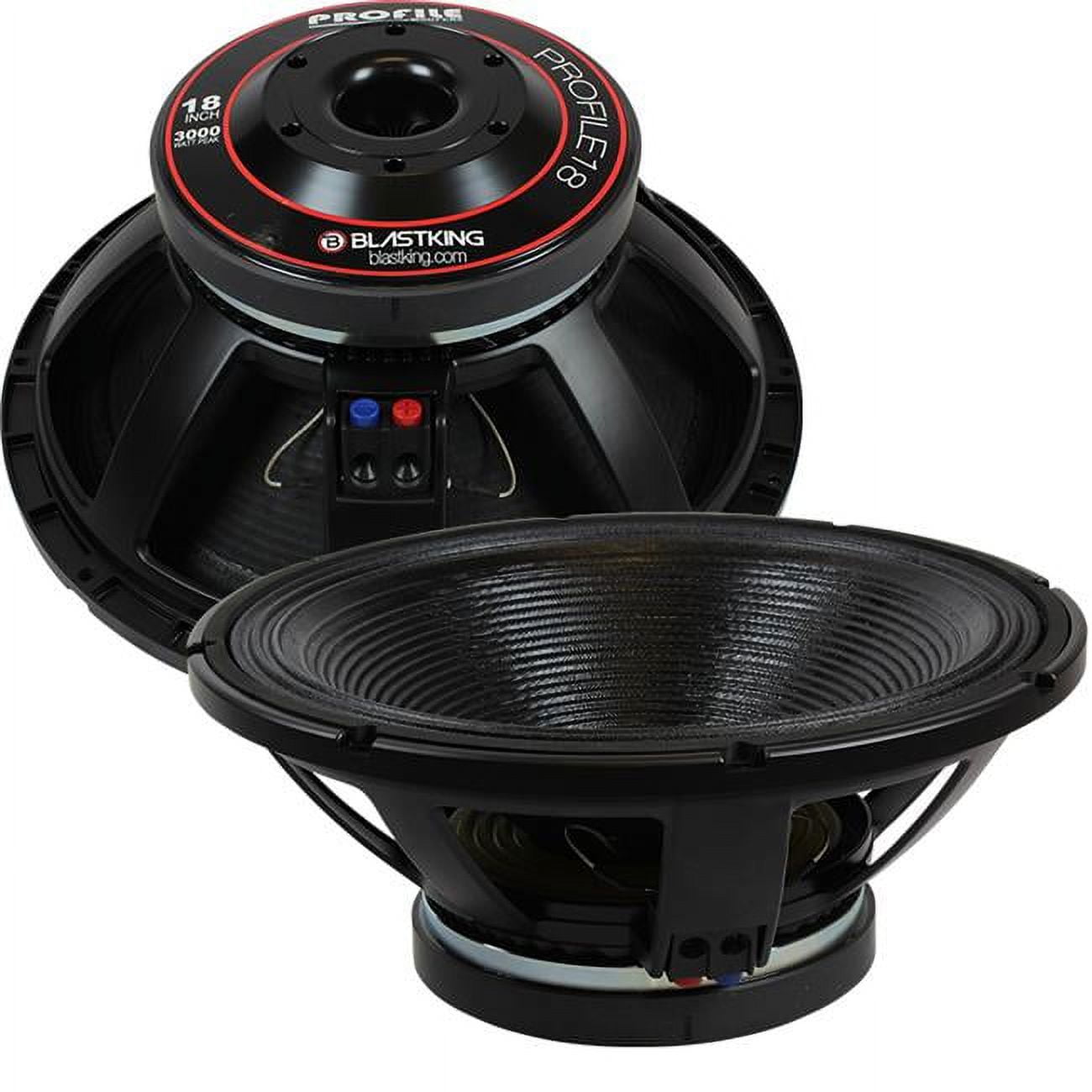 Blastking 18 in. 3000W Super High Output Subwoofer Speaker for Bass ...