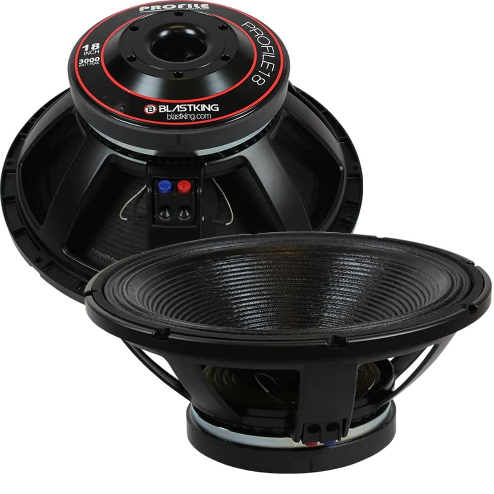 Blastking 18 in. 3000W Super High Output Subwoofer Speaker for Bass ...