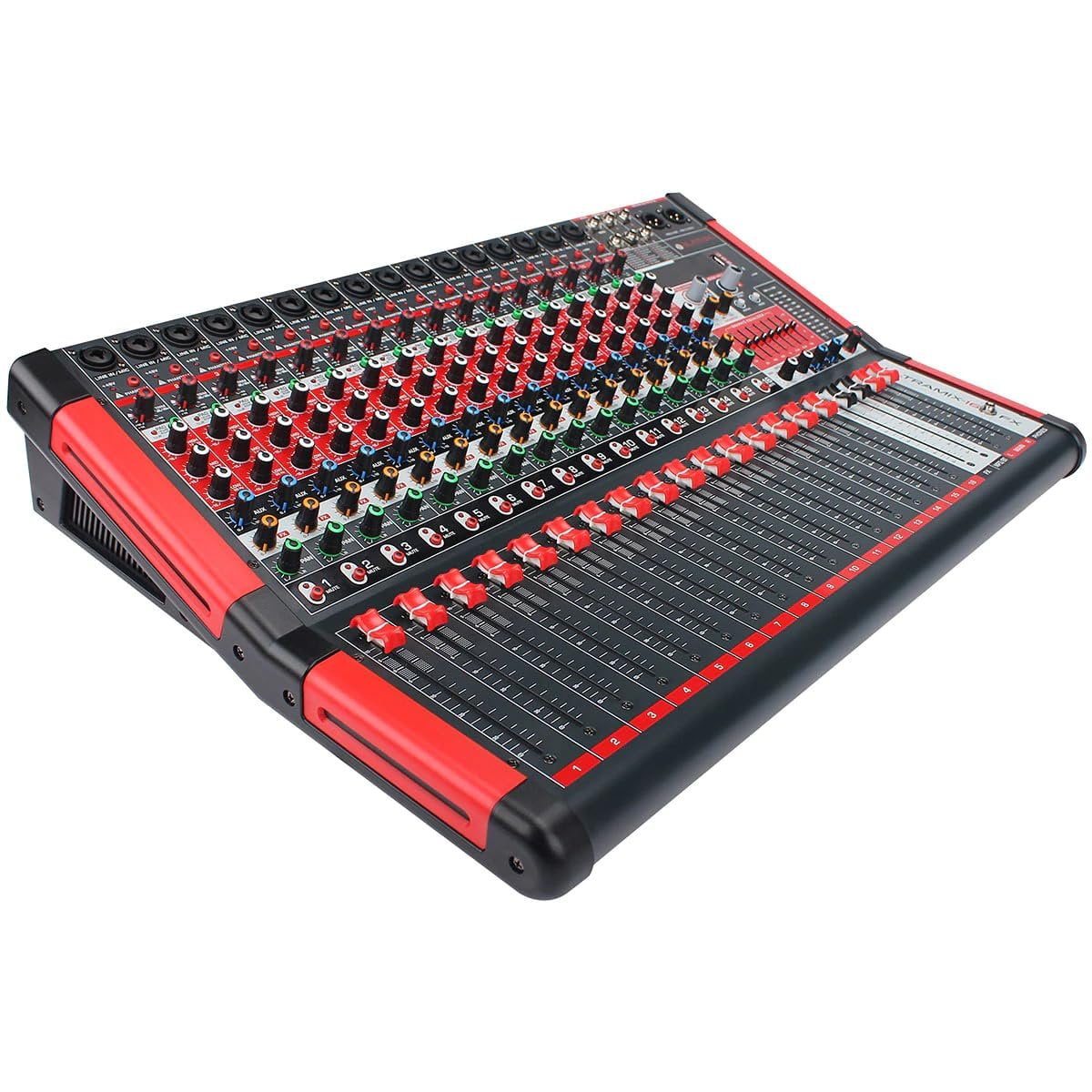 Blastking ULTRAMIX-16FX 16 Channel Analog Stereo Mixing Console ...