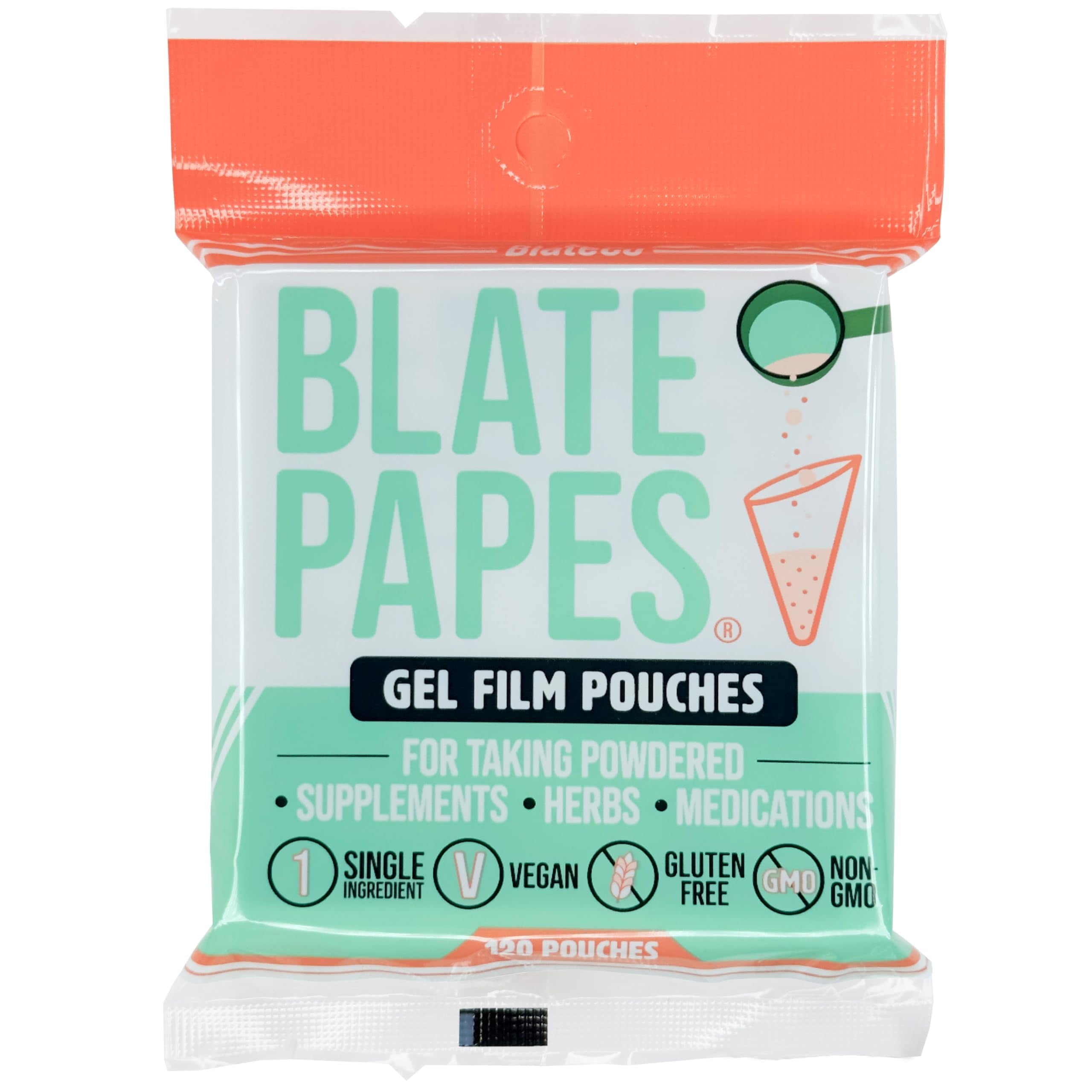 Blate Papes Gel Film IEF31 Pouches, 120 Count | Edible Films for Taking ...