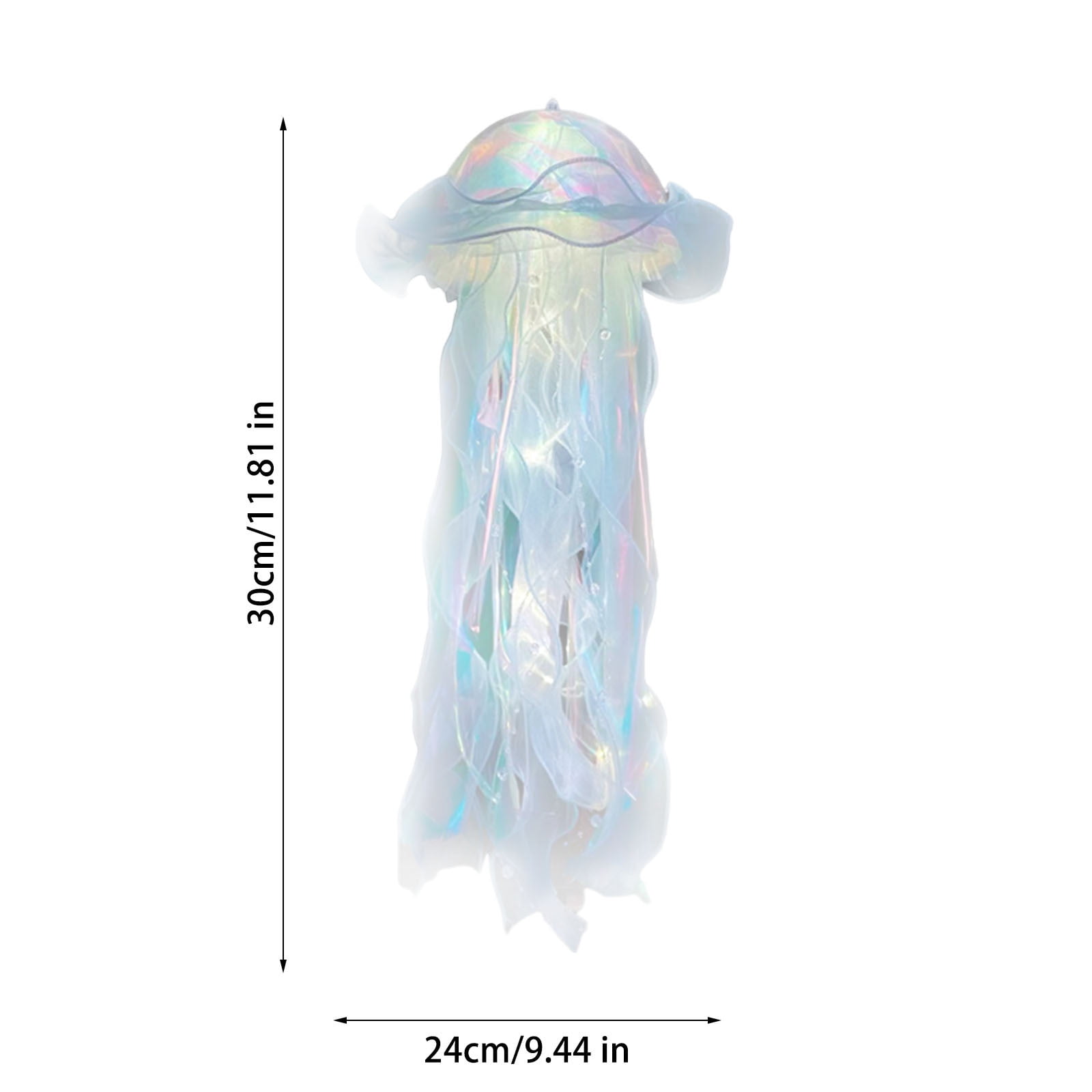 weibbin 2pc Jellyfish Lantern Lamp Decoration Colorful Jellyfish Lamp ...