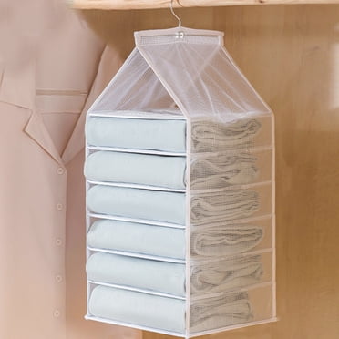 Simplify 3 Tier Slim Slide Out Storage Cart in White for Closets and ...