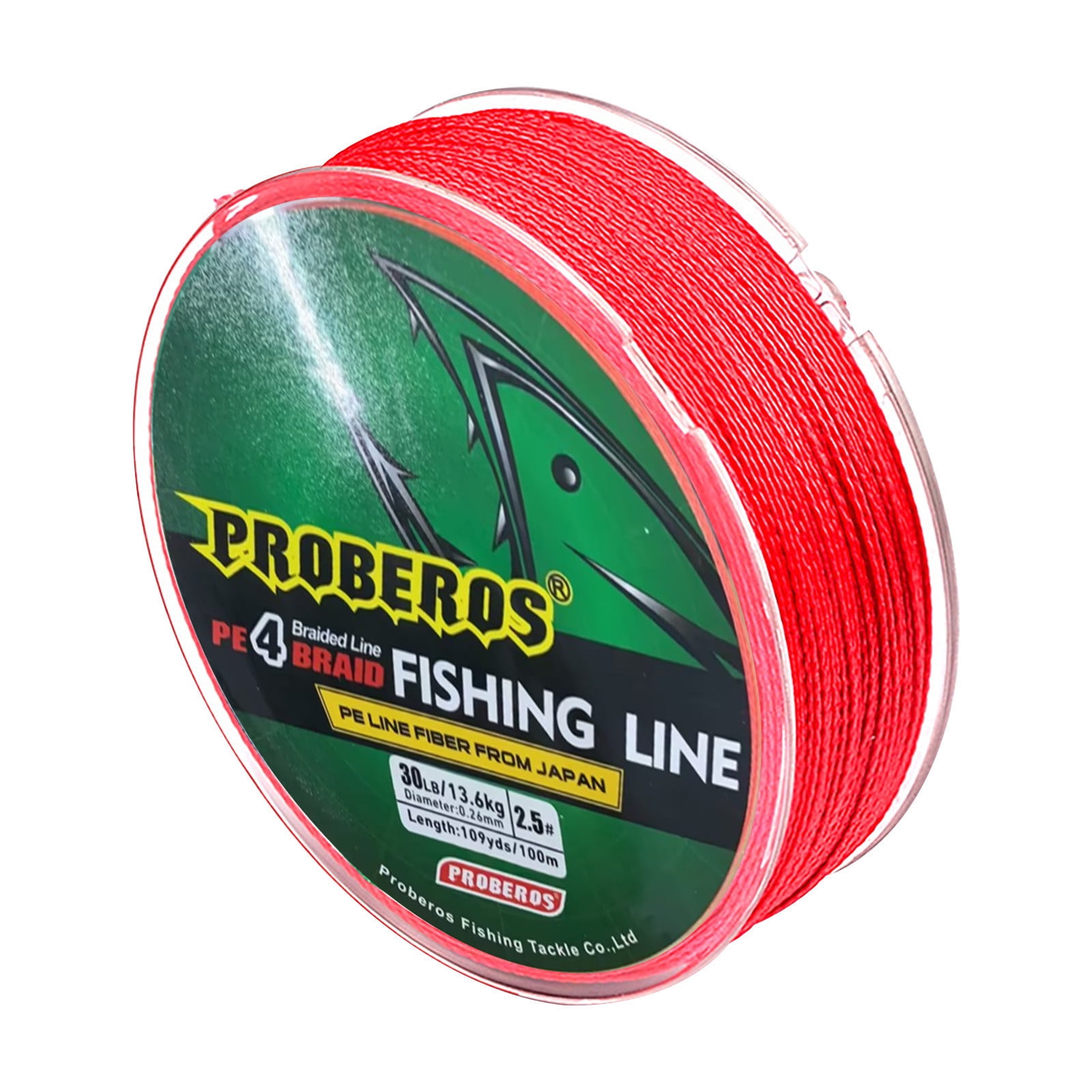 Blateno Proberos 30lb Braided Fishing Line, 100m - Walmart.com