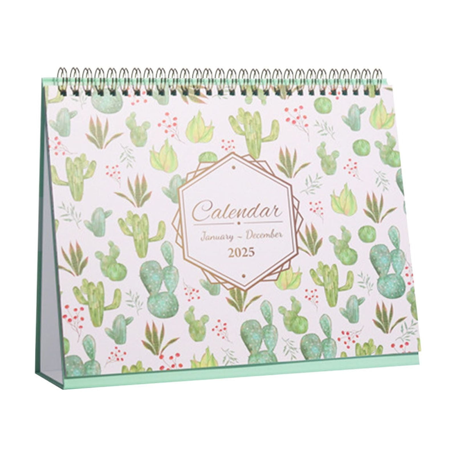 Blateno Small 2024-2025 Desk Calendar with Stickers - Runs from 2024 ...