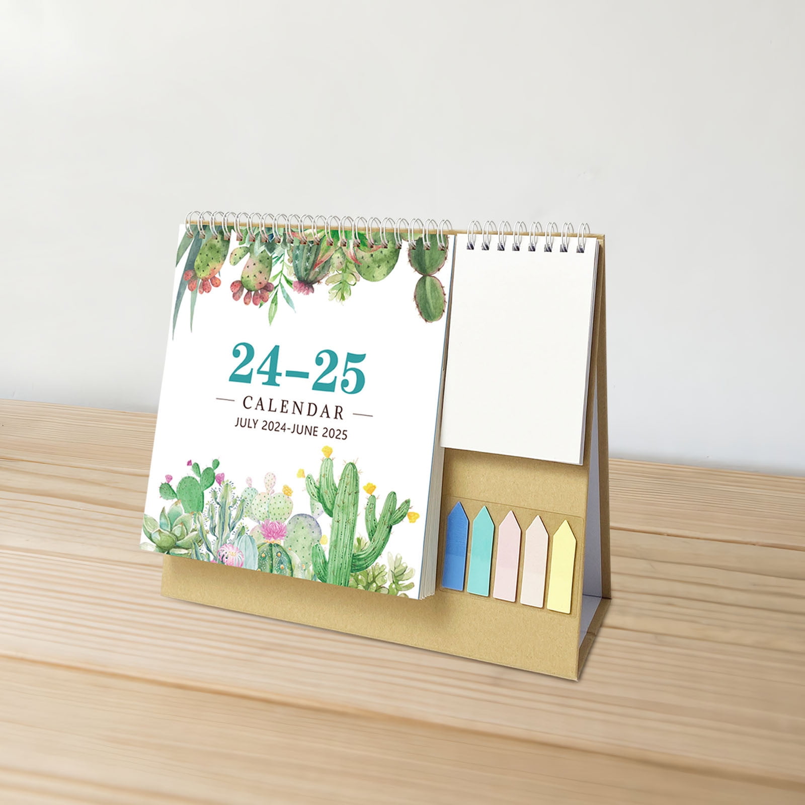 weibbin Desk Calendar 2024-2025, Record Planning Multi-functional ...