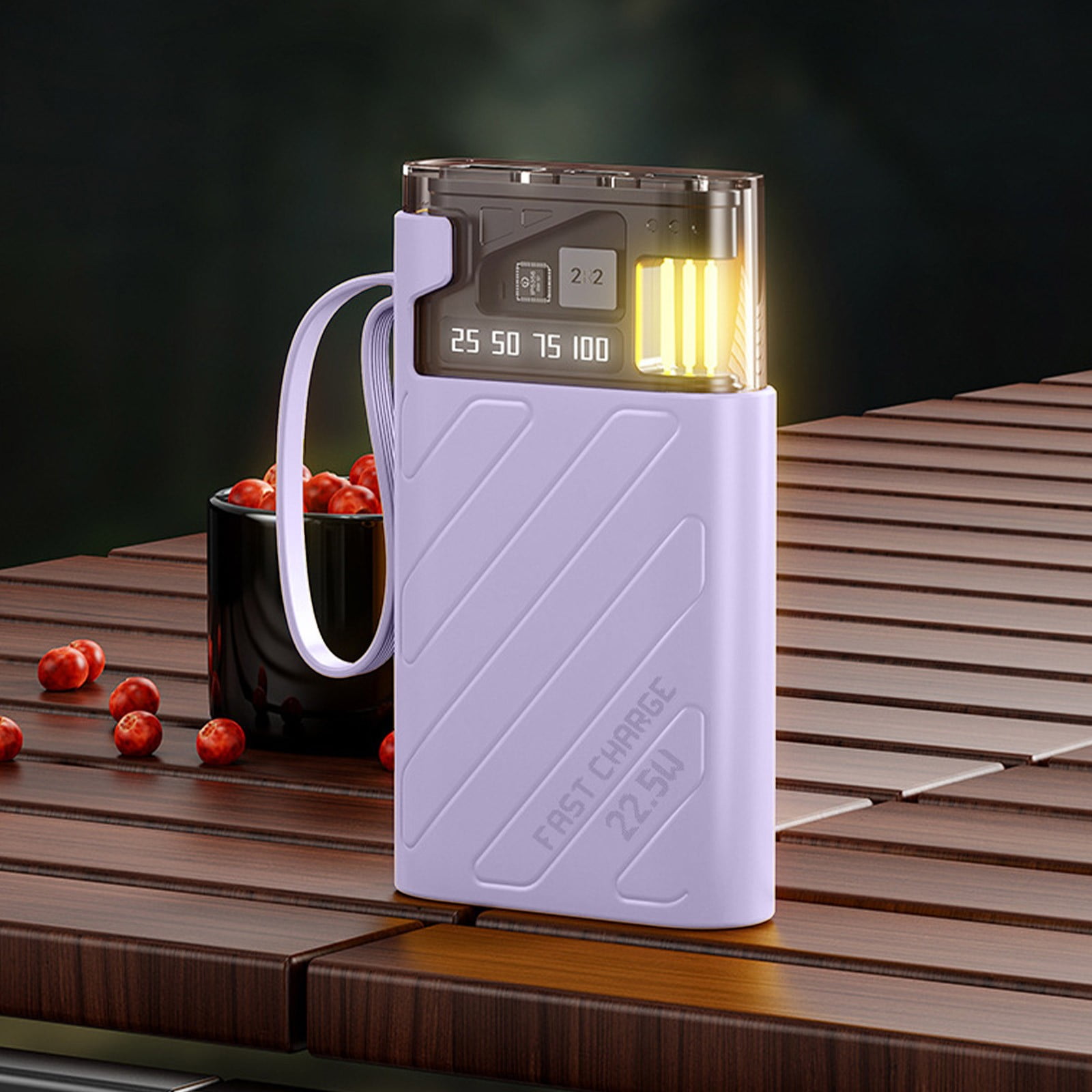 Blateno The New Super Fast Charging Power Bank Comes With A Built-in ...