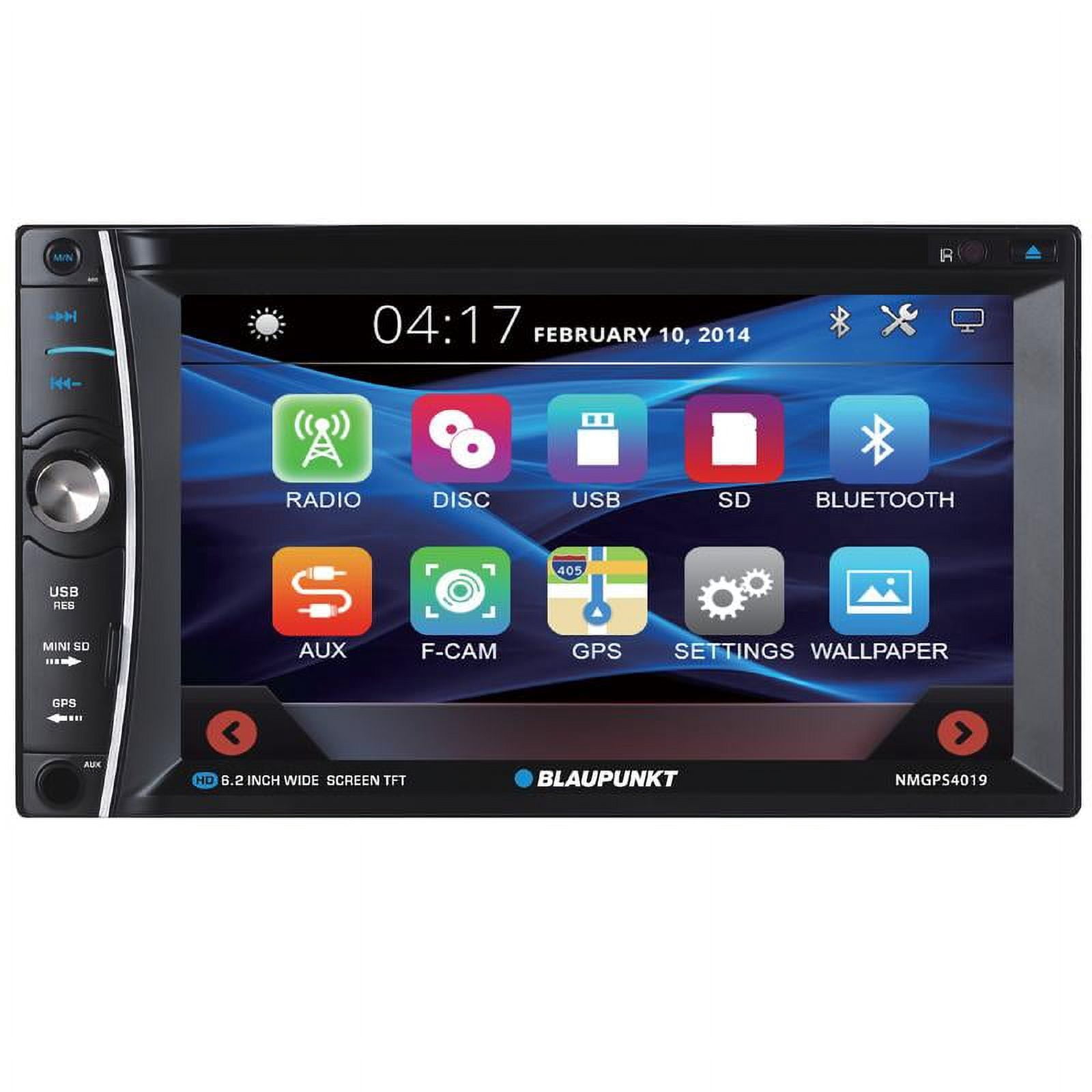 Blaupunkt Car Stereo System 6.2" Touch Screen Navigation Receiver with ...