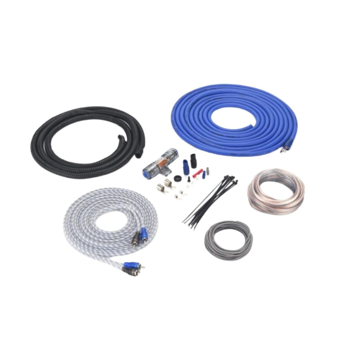 Blaupunkt BMK-44 Car Audio 4 AWG Gauge Complete Amplifier Installation ...