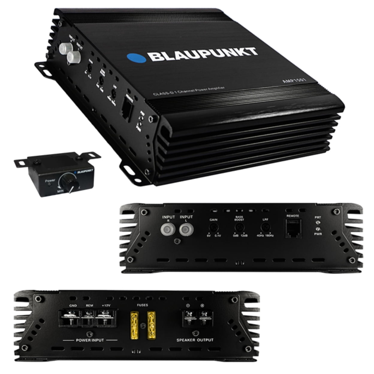 Blaupunkt Car Vehicle Audio Amplifier - Walmart.com