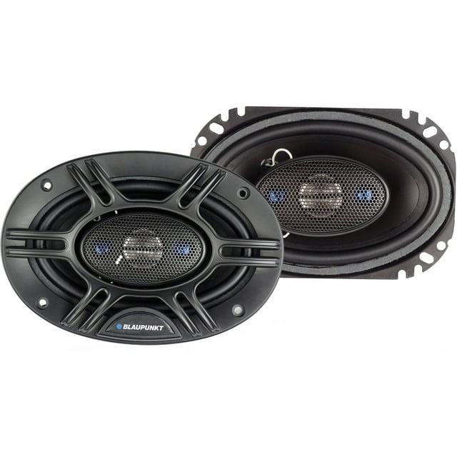 Blaupunkt GTX406 4" x 6" 4-Way Coaxial Speakers 240W Max Power ...