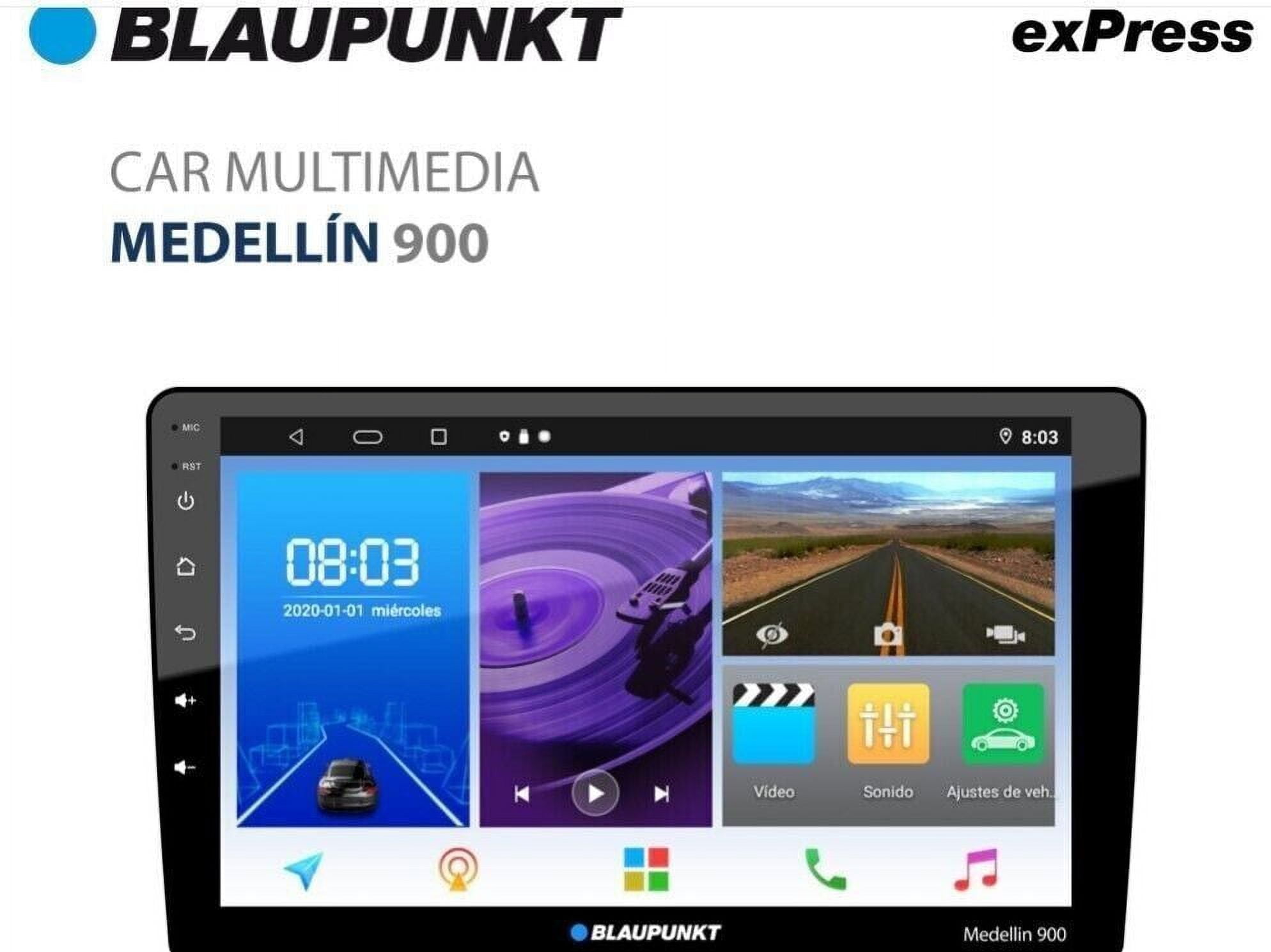Blaupunkt MEDELLIN 900 9³ Double DIN MECHLESS Fix Face Touchscreen with ...