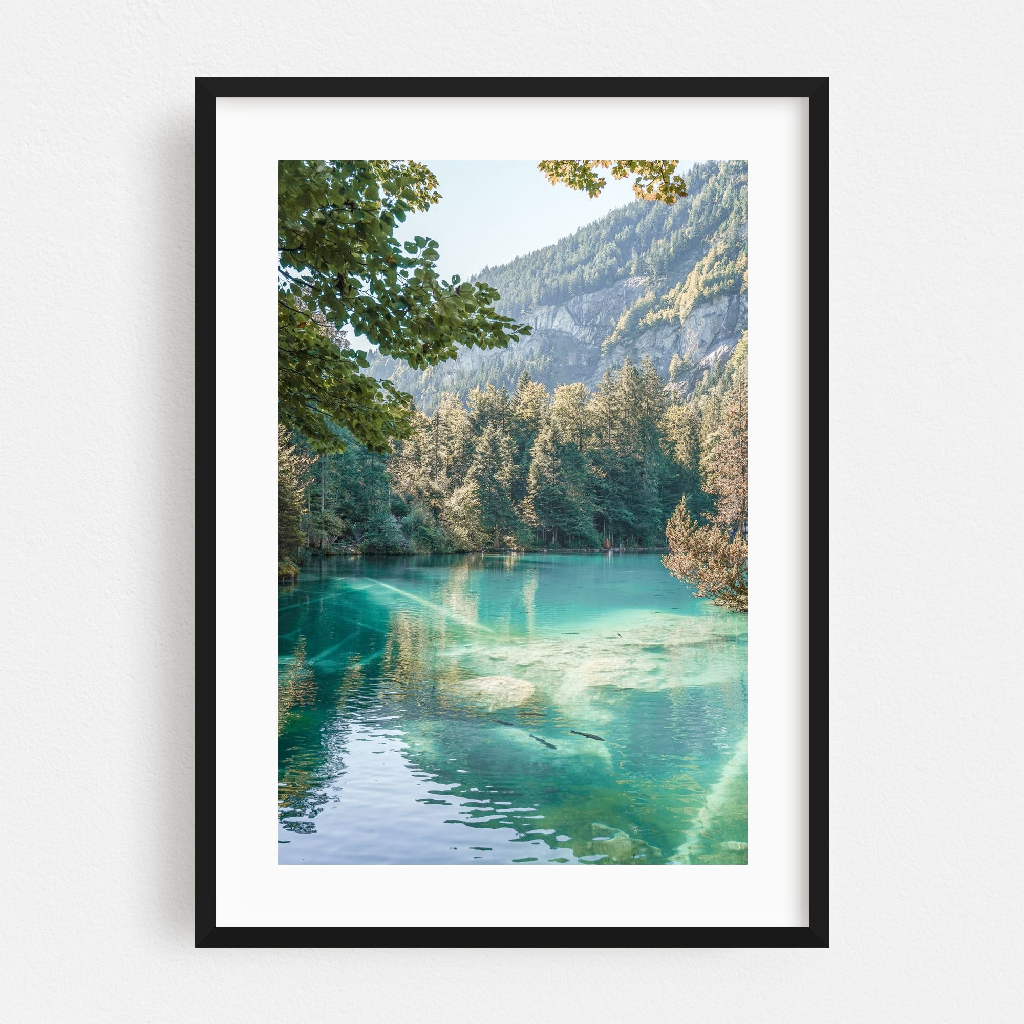 Blausee, Switzerland - Kandergrund Canton of Bern Switzerland ...