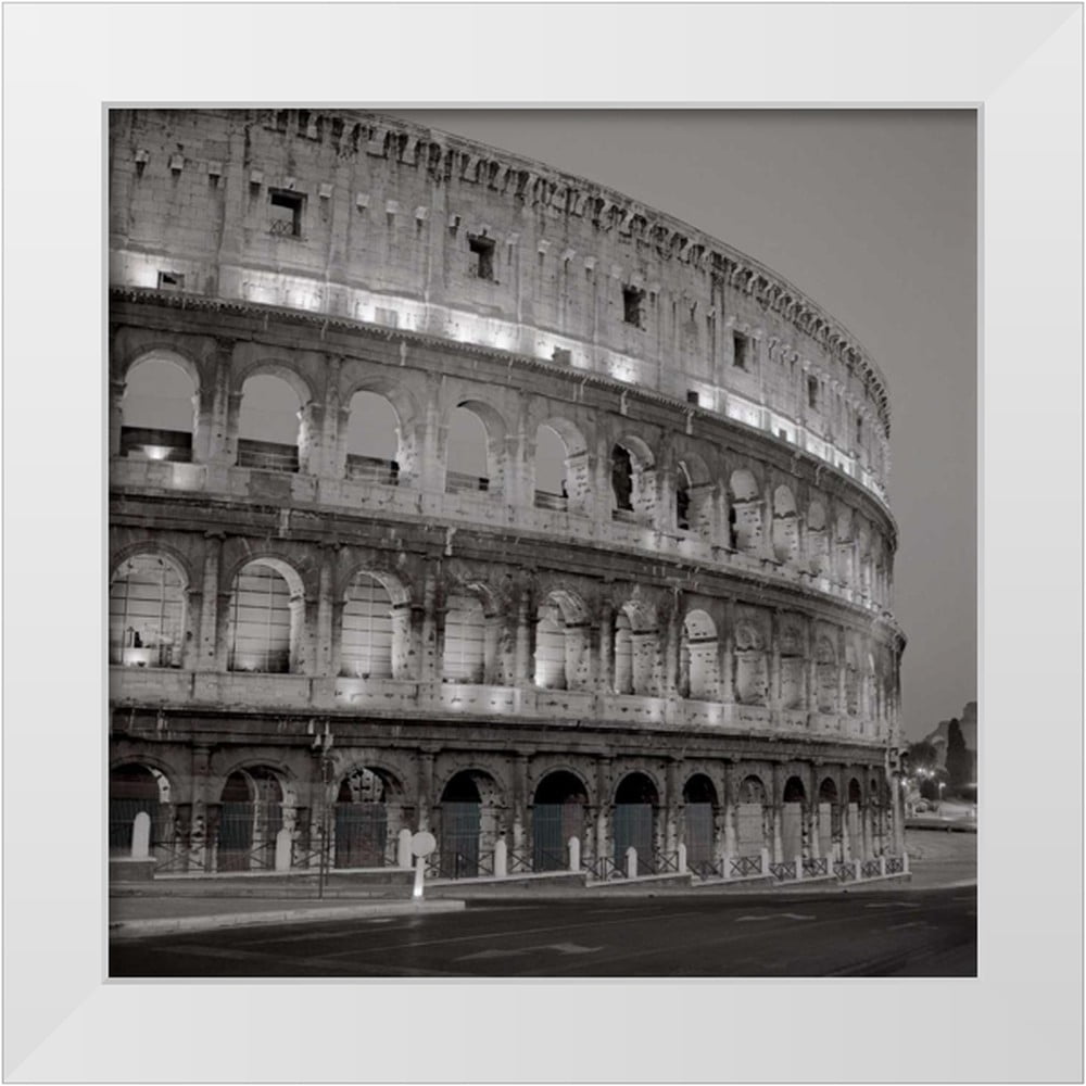 Blaustein, Alan 12x12 White Modern Wood Framed Museum Art Print Titled ...