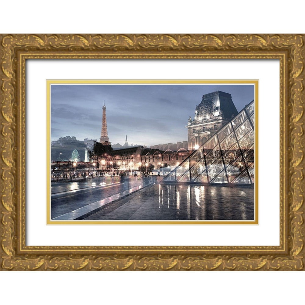 Blaustein, Alan 14x11 Gold Ornate Wood Framed with Double Matting ...