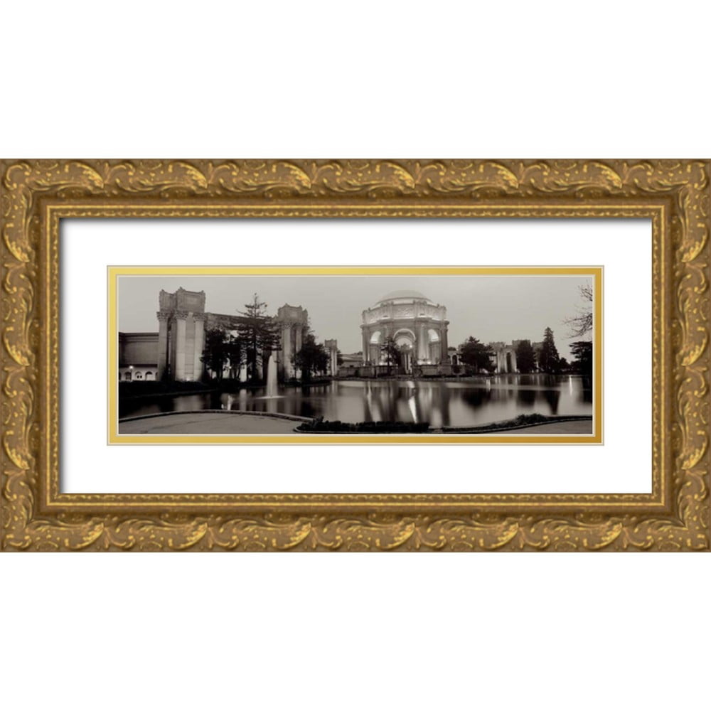Blaustein, Alan 24x11 Gold Ornate Wood Framed with Double Matting ...