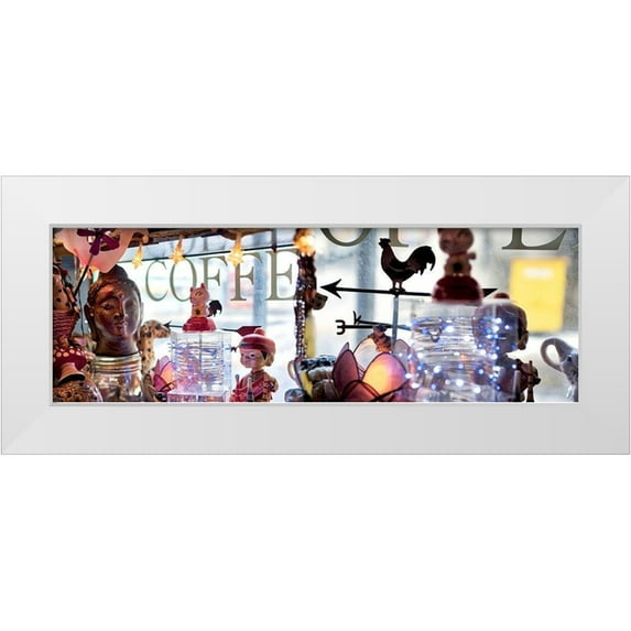 Blaustein, Alan 32x13 White Modern Wood Framed Museum Art Print Titled ...