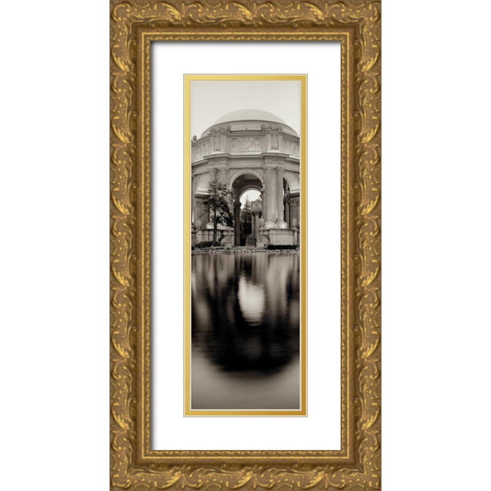 Blaustein, Alan 7x14 Gold Ornate Wood Framed with Double Matting Museum ...