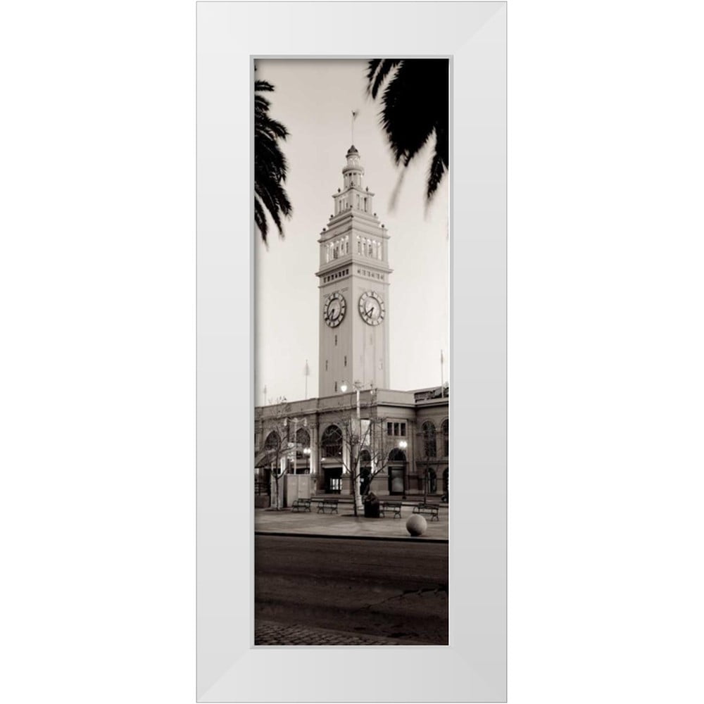 Blaustein, Alan 9x18 White Modern Wood Framed Museum Art Print Titled ...