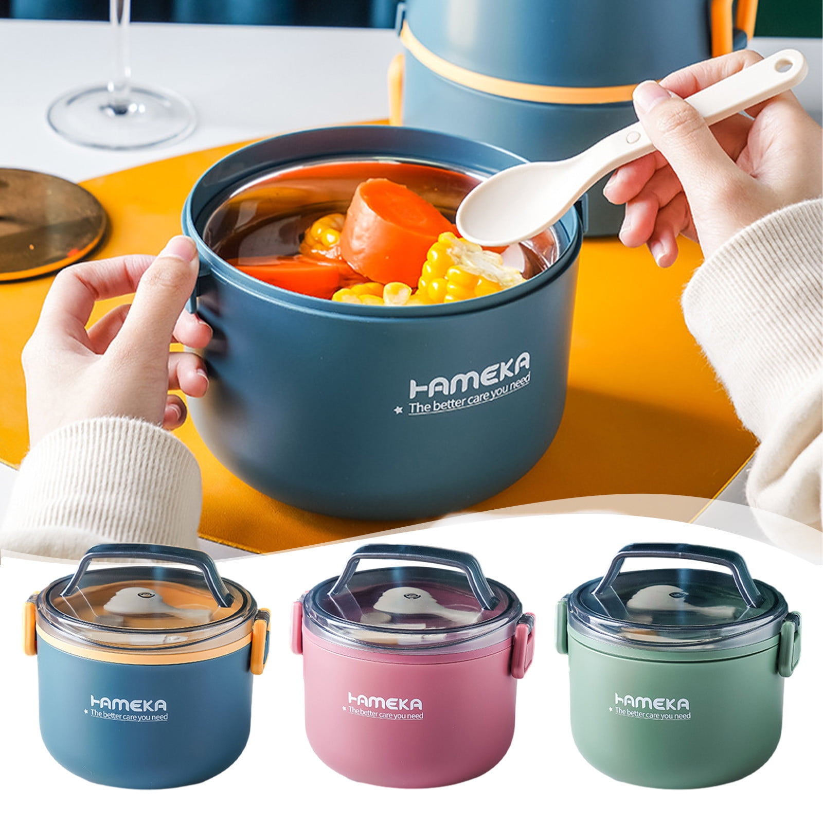 Blaxill Bento Lunch Box Stainless Steel | Leak-Proof Thermal Food ...