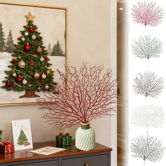 Blaxill Christmas Artificial Tree Branches | Large 19.7x17.7 in Plastic ...