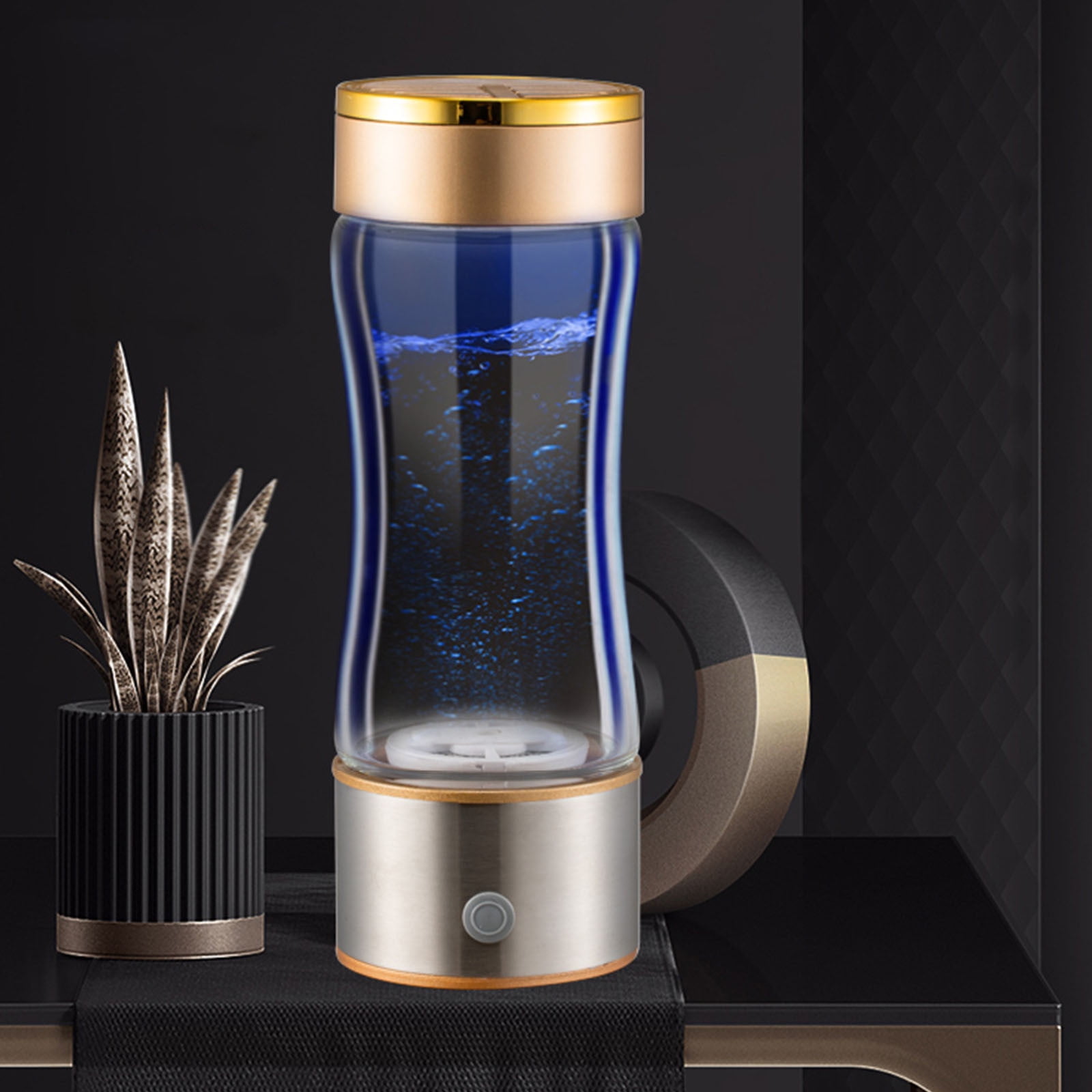 Blaxill Clearance Portable Hydrogen Water Generator with SPE and PEM Technology, Rechargeable ...