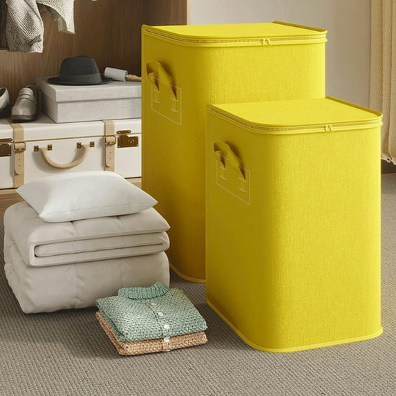 Blaxill Clothes Storage Bags | Non-Woven Fabric Blanket Organizer with ...