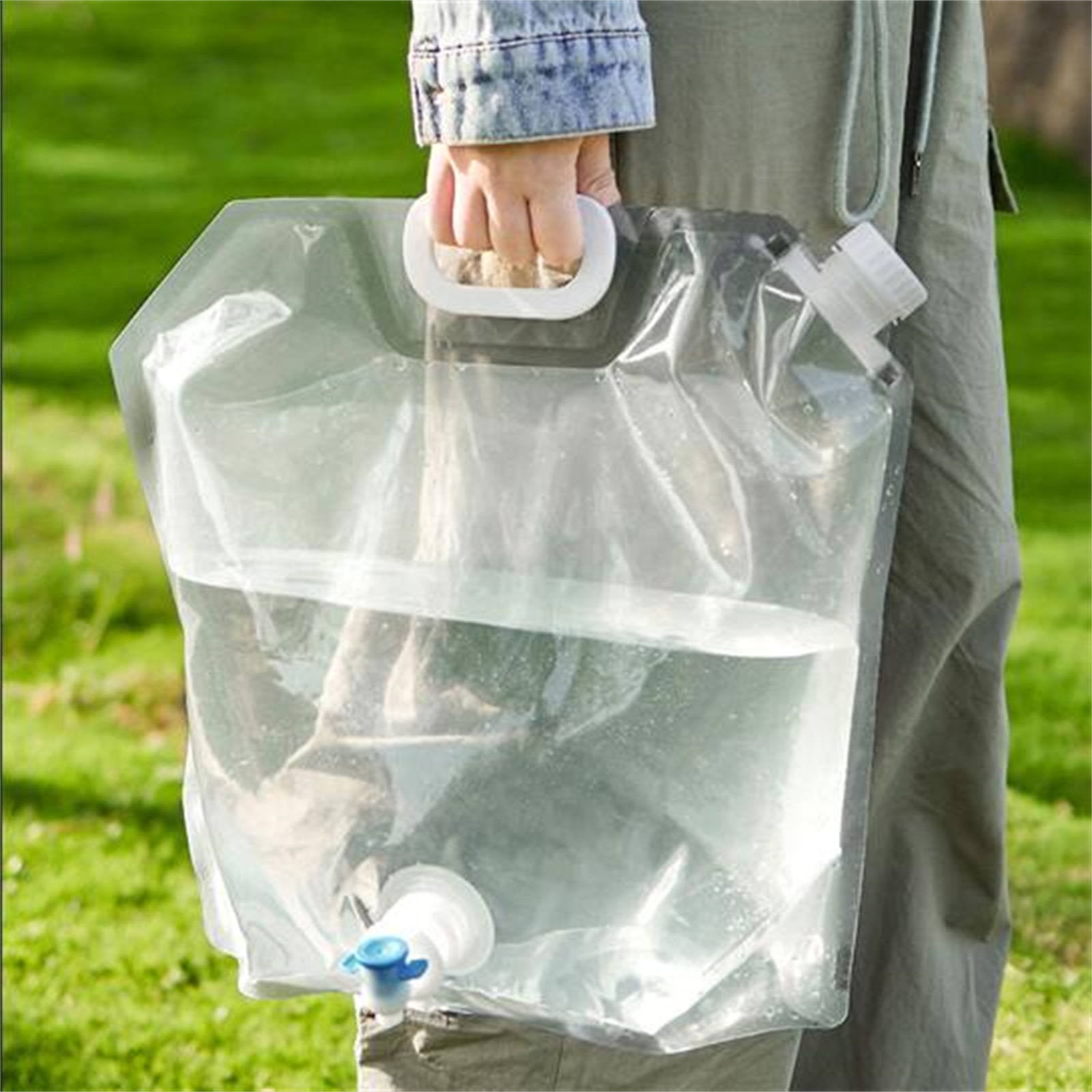 Blaxill Collapsible Water Carrier Bag 5L | Large Capacity Freezable ...