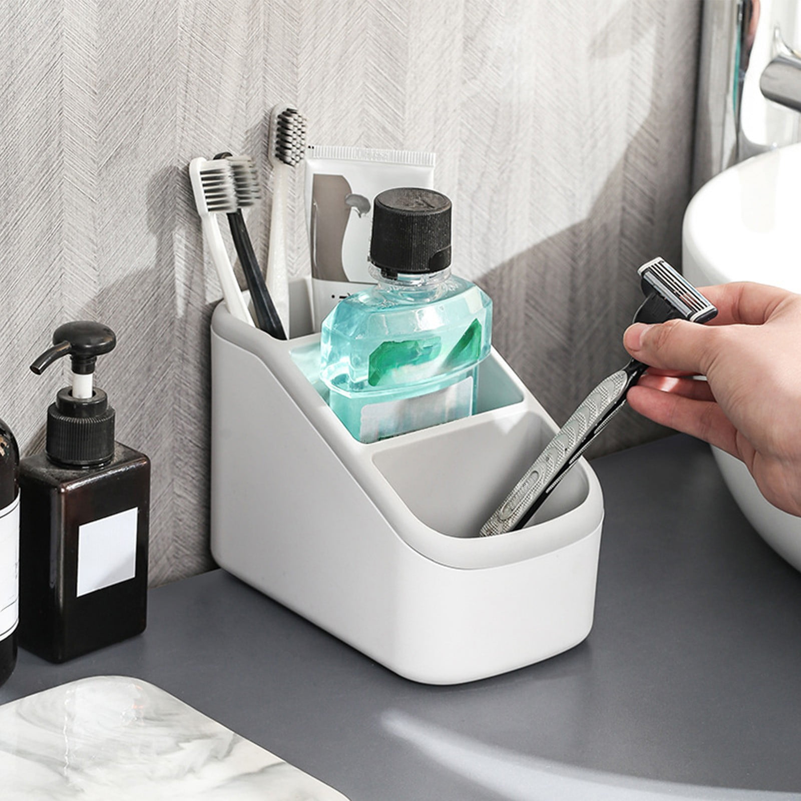 Blaxill Desktop Storage Box Organizer | Large Capacity Multi ...