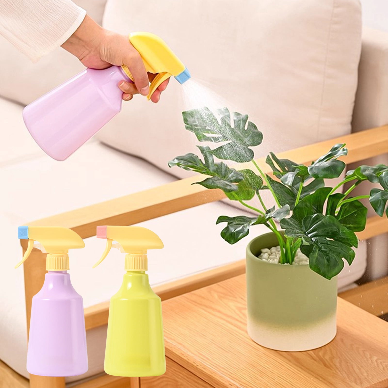 Blaxill Fine Mist Hand Operated Spray Bottle | Plastic Water Sprayer ...