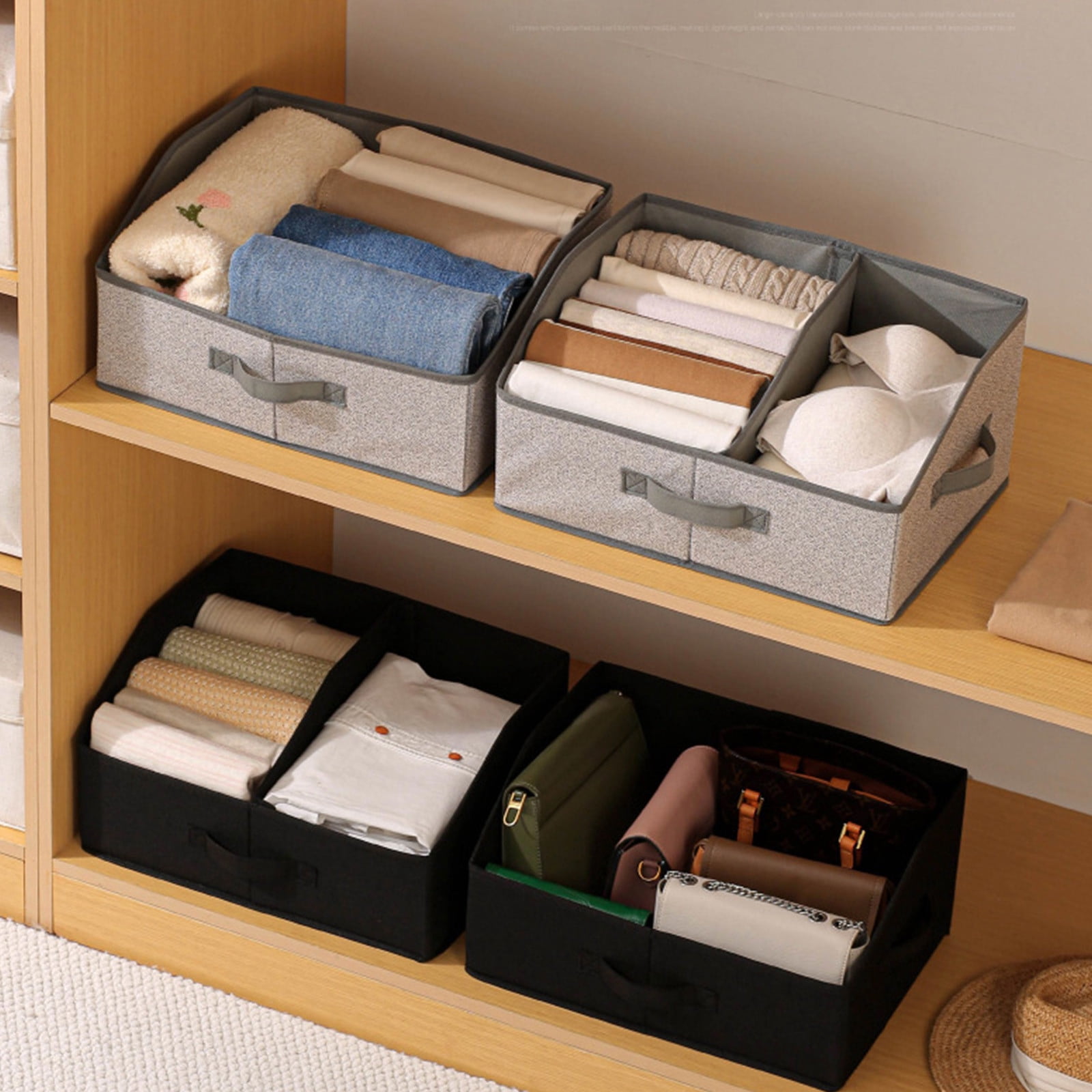 Blaxill Foldable Storage Bin | 6.34 Gallon | Trapezoid Shape Organizer ...