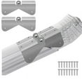 Blaxill Gutter Extension Hinge 2 Pack | Downspout Extension Flip-Up ...