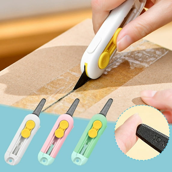 Blaxill Magnetic Mini Box Cutter | Retractable Portable Letter Opener ...