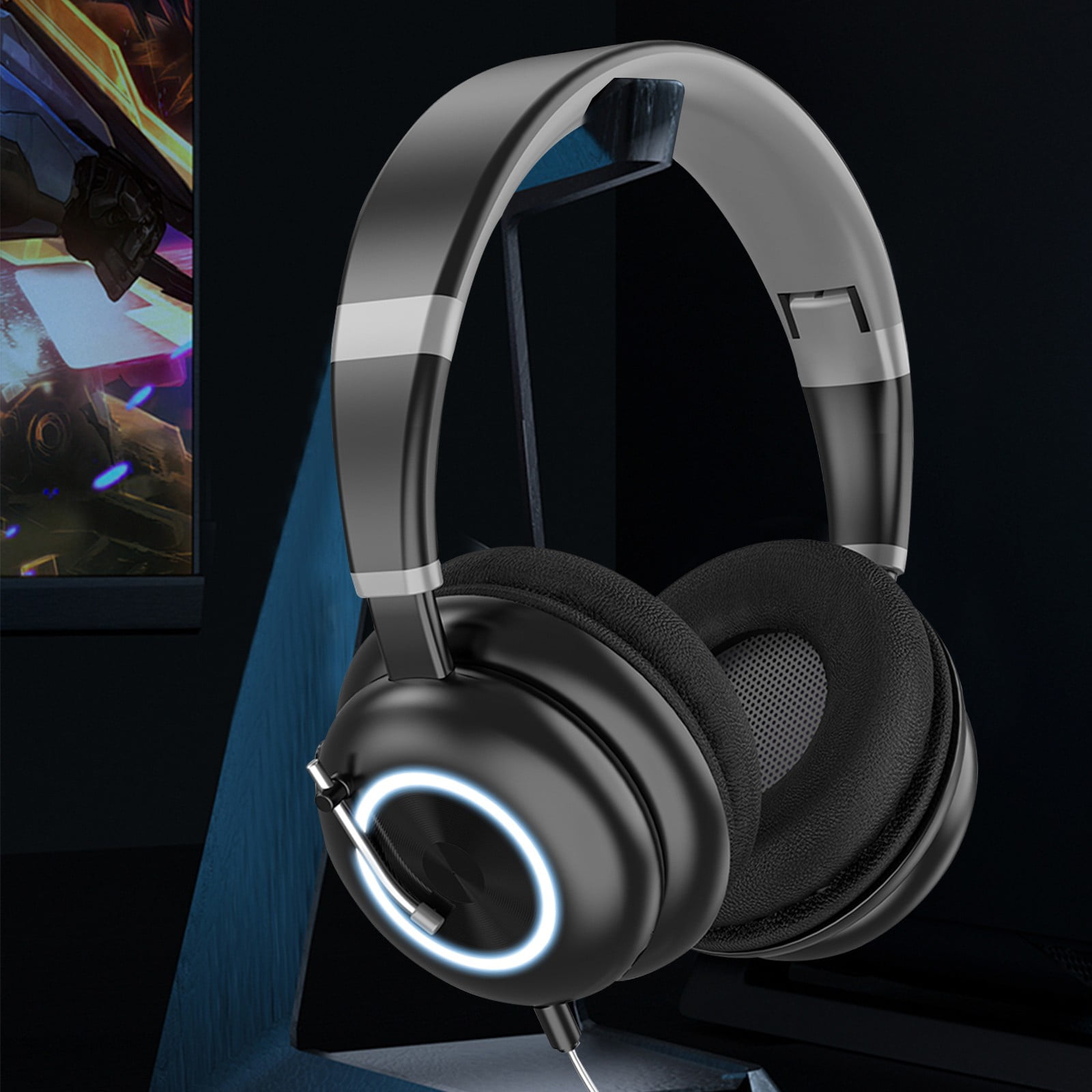 Blaxill Over Ear Headphones,Headphones,Wireless Headphones HiFi Stereo ...