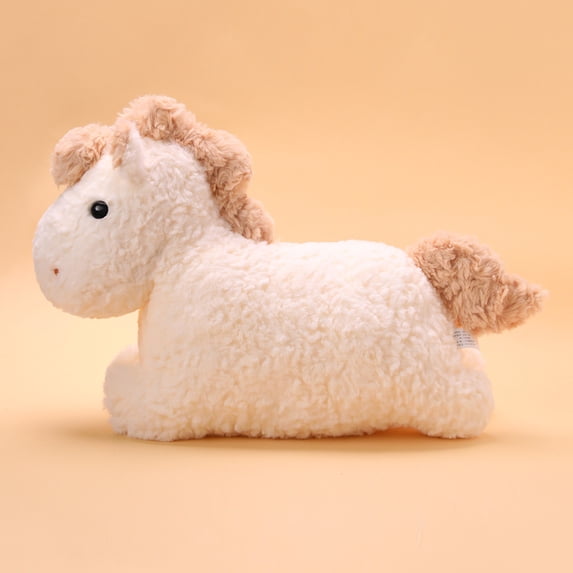 Blaxill Plush Horse Figurine | Soft Stuffed Animal Decor | Lunar New ...