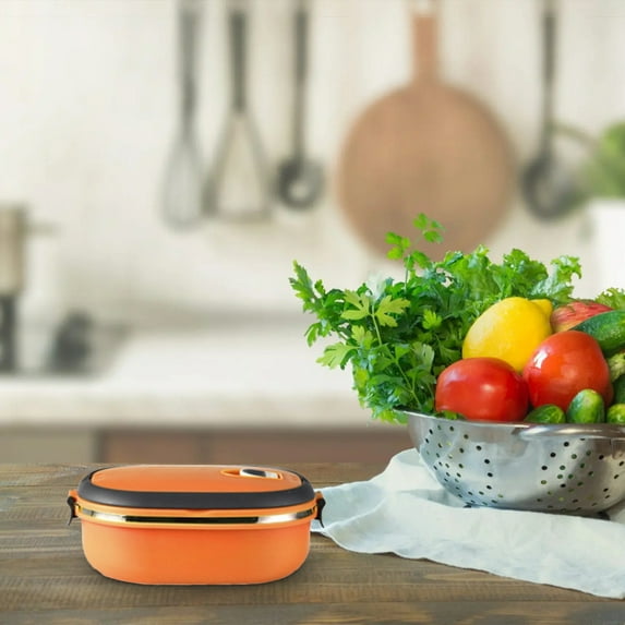 Blaxill Rectangular Insulated Food Container | Microwave Lunch Box ...