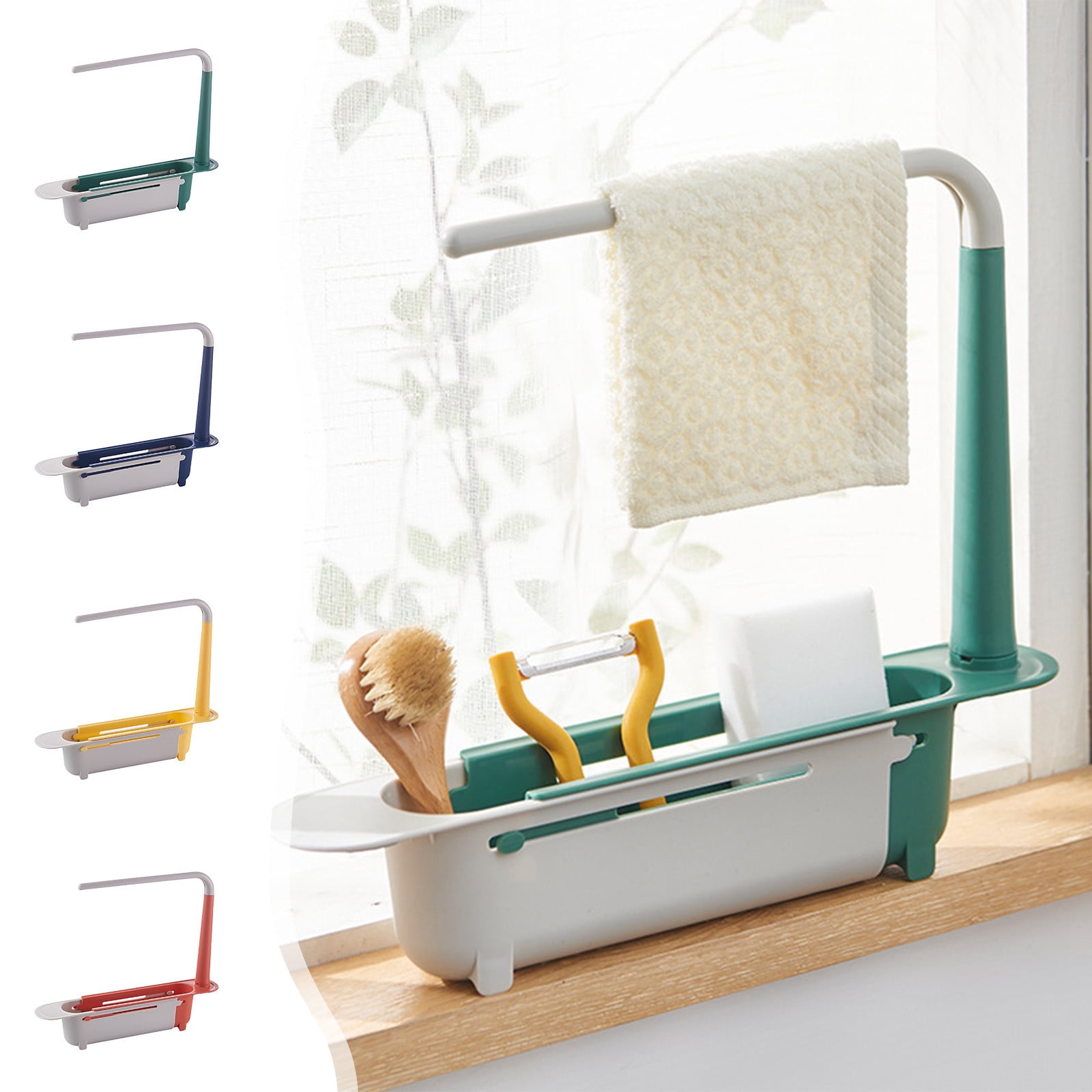 Blaxill Retractable Sink Water Filter Rack Basket | Expandable Over ...