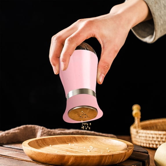 Blaxill Seasoning Bottle Set | 2pcs Glass Spice Shakers with Stainless ...