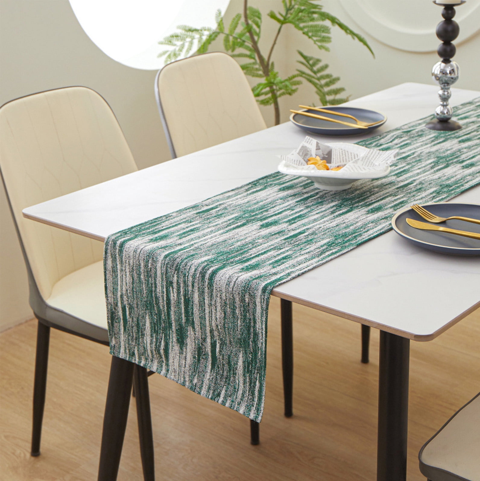 Blaxill Sheer Table Runner for Long Table | Gauze Cheesecloth Material ...