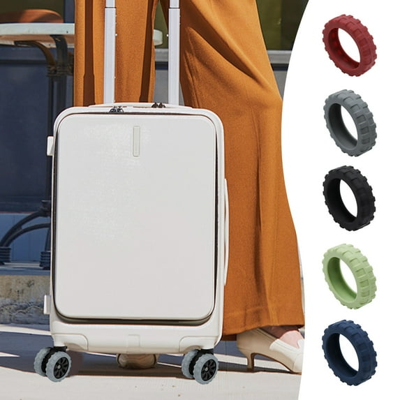 Blaxill Silica Gel Suitcase Luggage Trolley Wheel Cover | Universal ...