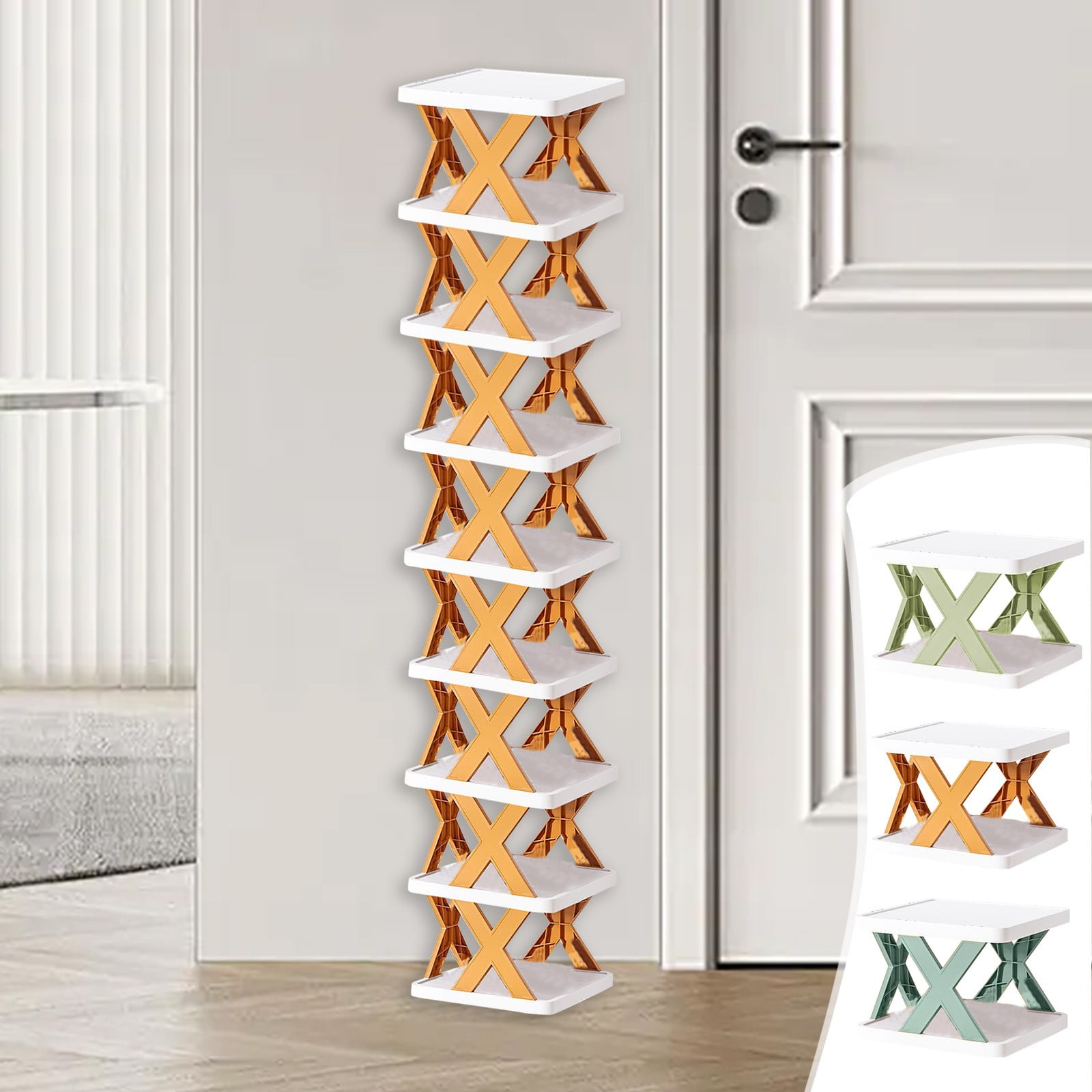 Blaxill Space Saving Shoe Rack Organizer | Multi-Layer ABS Plastic ...