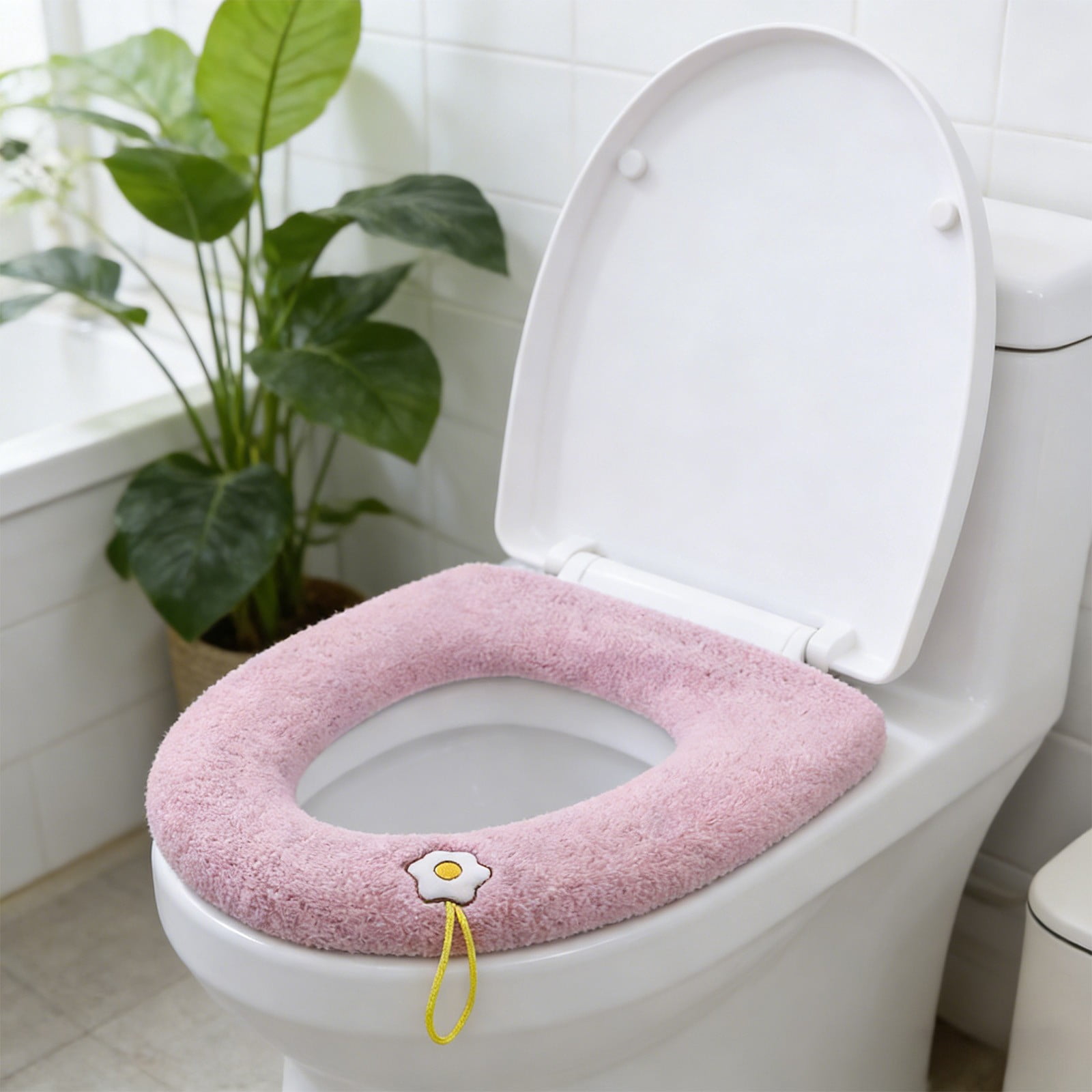 Blaxill Toilet Seat Cushion Thickened Acrylic with Handle | Universal ...