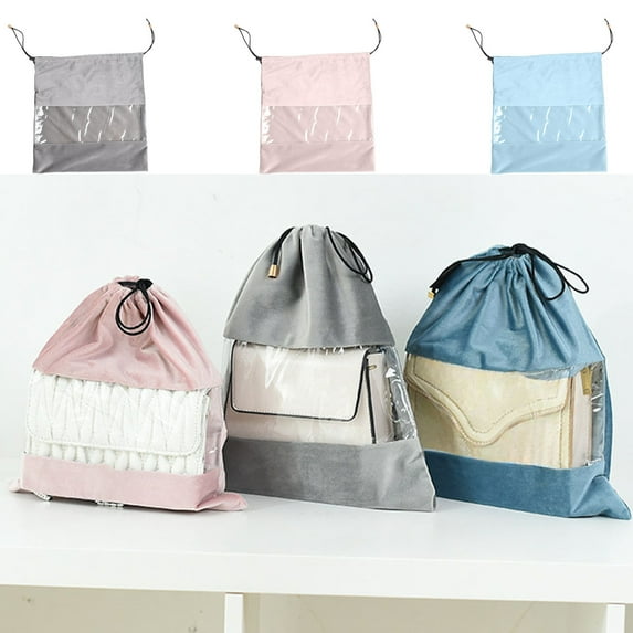 Blaxill Transparent Storage Bag for Purse Shoes Cosmetics | Flannel ...