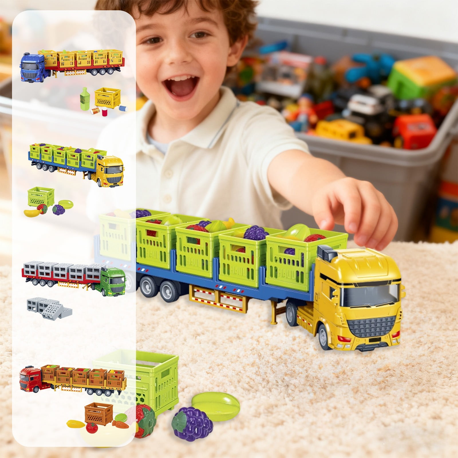 Blaxill Transport Vehicle Toy Model | Large Simulation Trailer ...