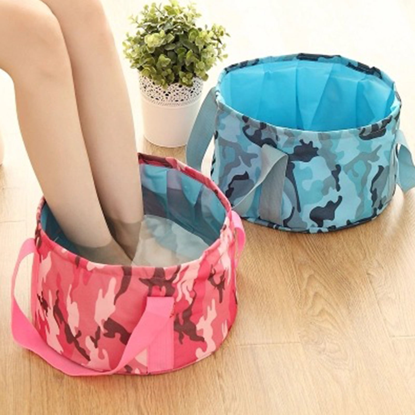 Blaxill Travel Footbath Wash Basin | Portable Foldable Foot Washing ...