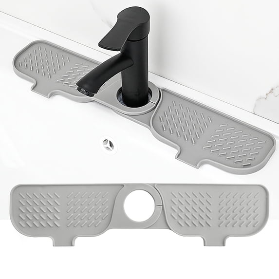 Blaxill Universal Faucet Guard Draining Tray Mat | Kitchen Bathroom ...