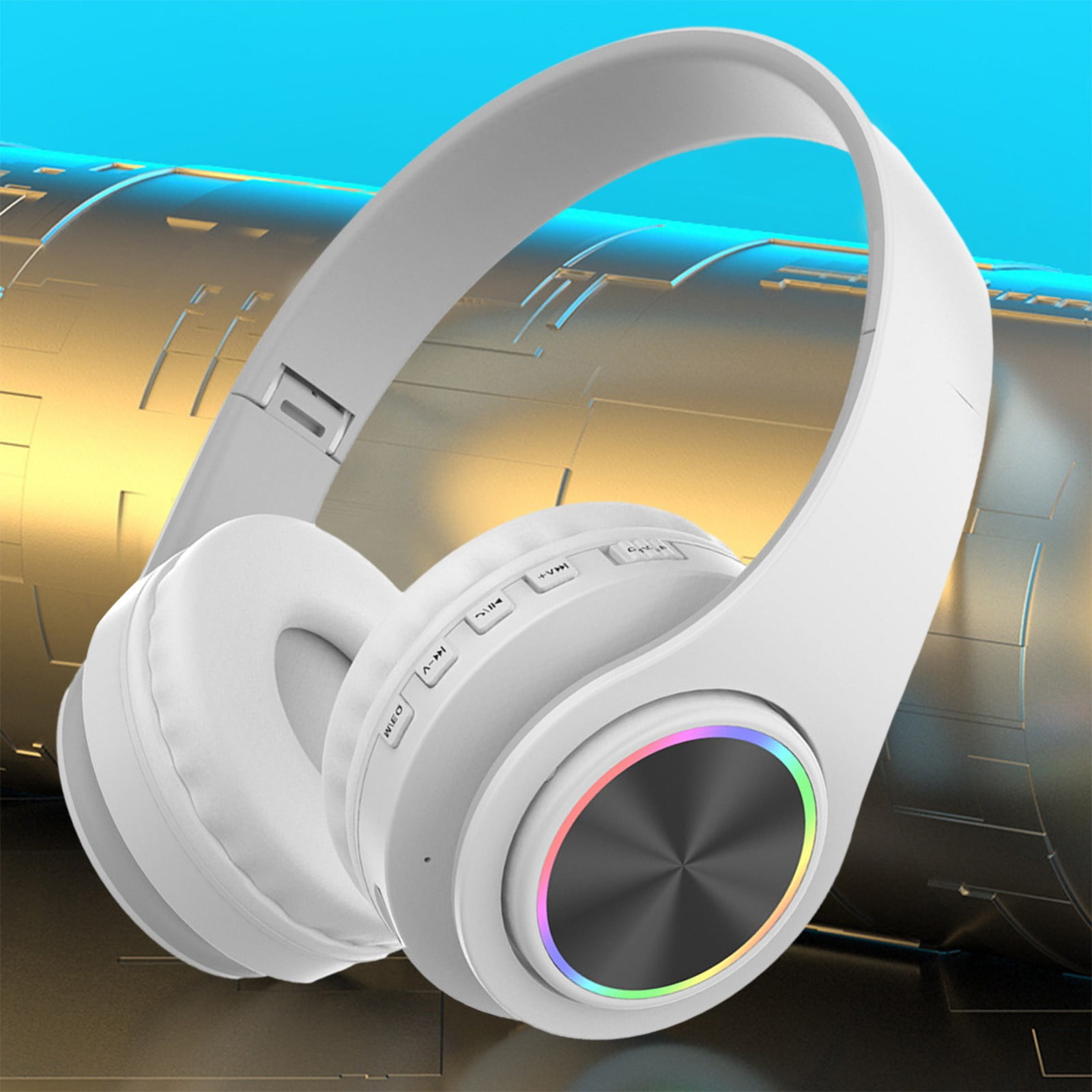Blaxill Wireless Headphones,Noise Cancelling Head Phones,Bluetooth ...