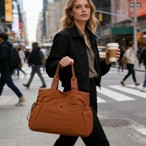 Blaxill Women's Nylon Tote Bag | Waterproof Large Handbag with Multiple ...