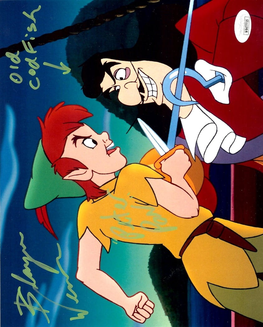 Blayne Weaver Signed Autographed 8X10 Photo "Peter Pan Old Cod Fish ...